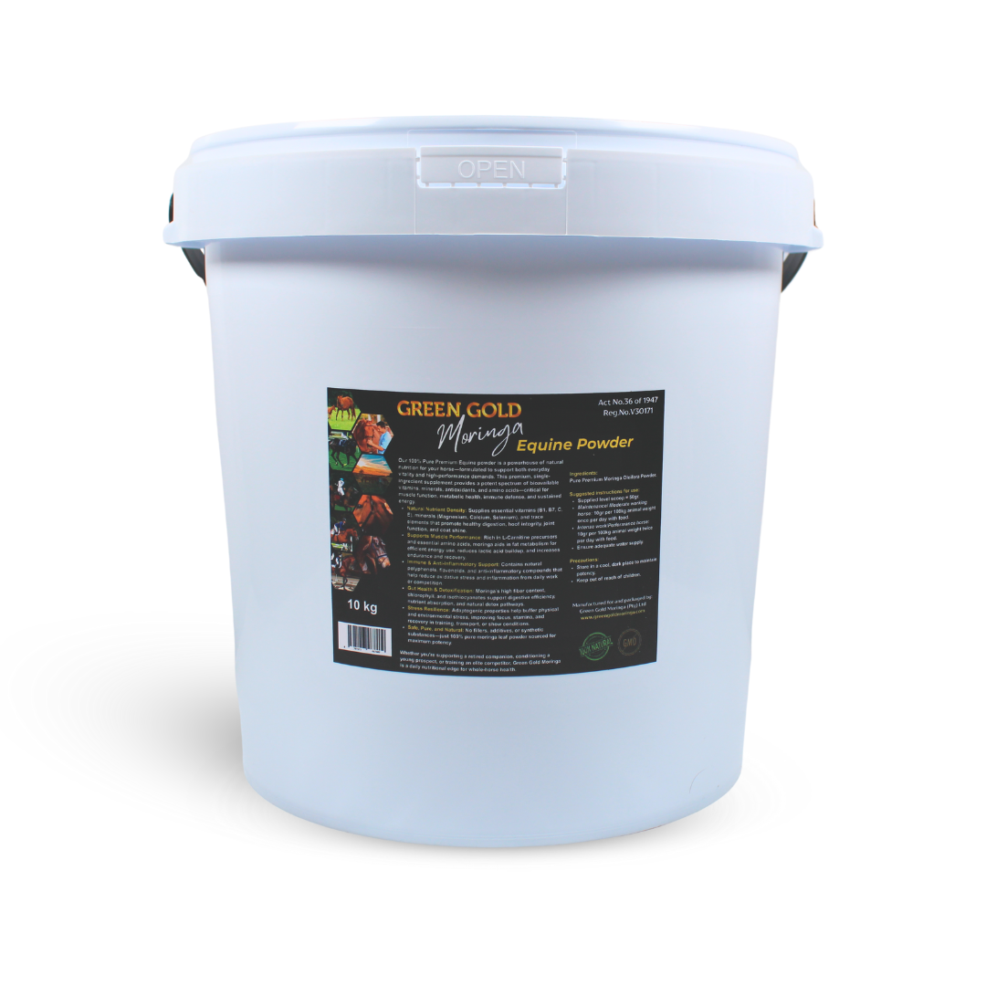 EQUINE MORINGA POWDER 10KG – Green Gold Moringa